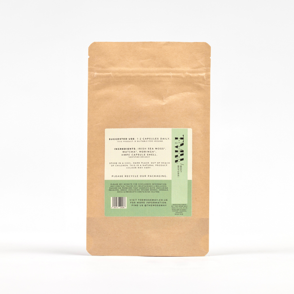 Matcha Moss Capsules | Organic Matcha Capsules | Moss Way – The Moss Way