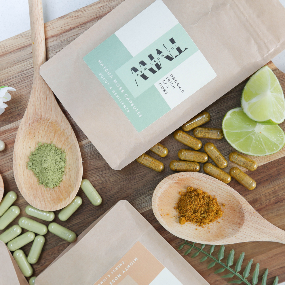 Matcha Moss Capsules | Organic Matcha Capsules | Moss Way – The Moss Way